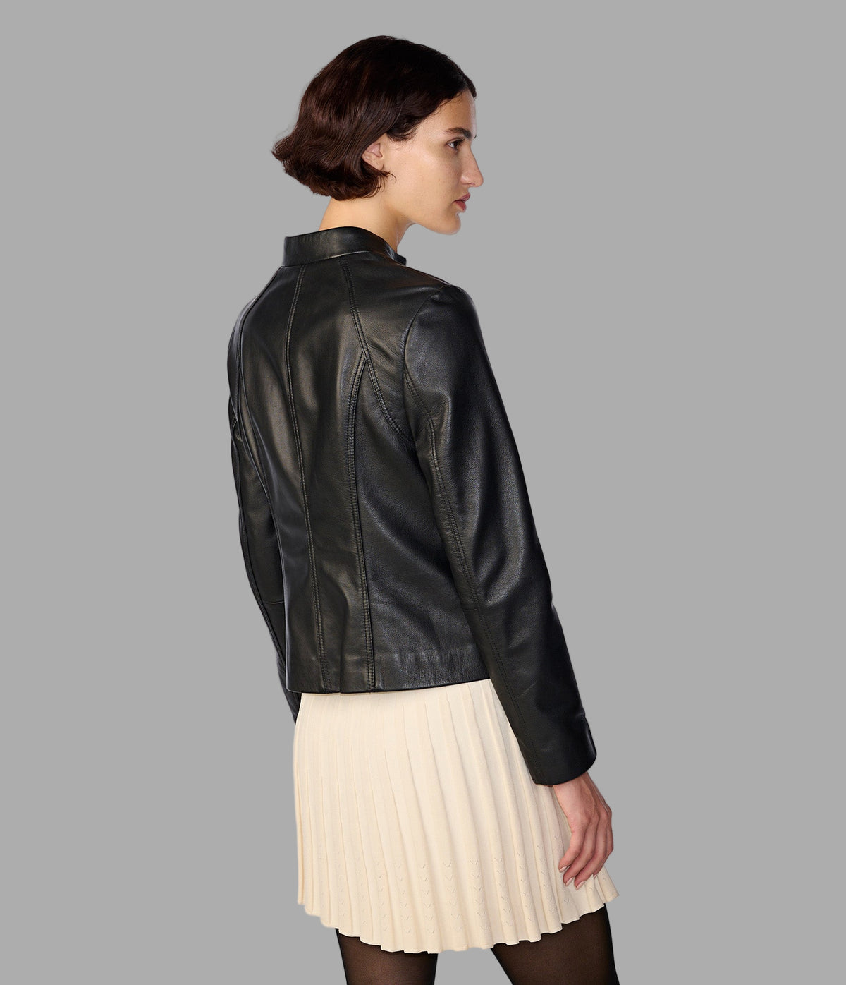 Meg Leather Scuba Jacket | Wilsons Leather