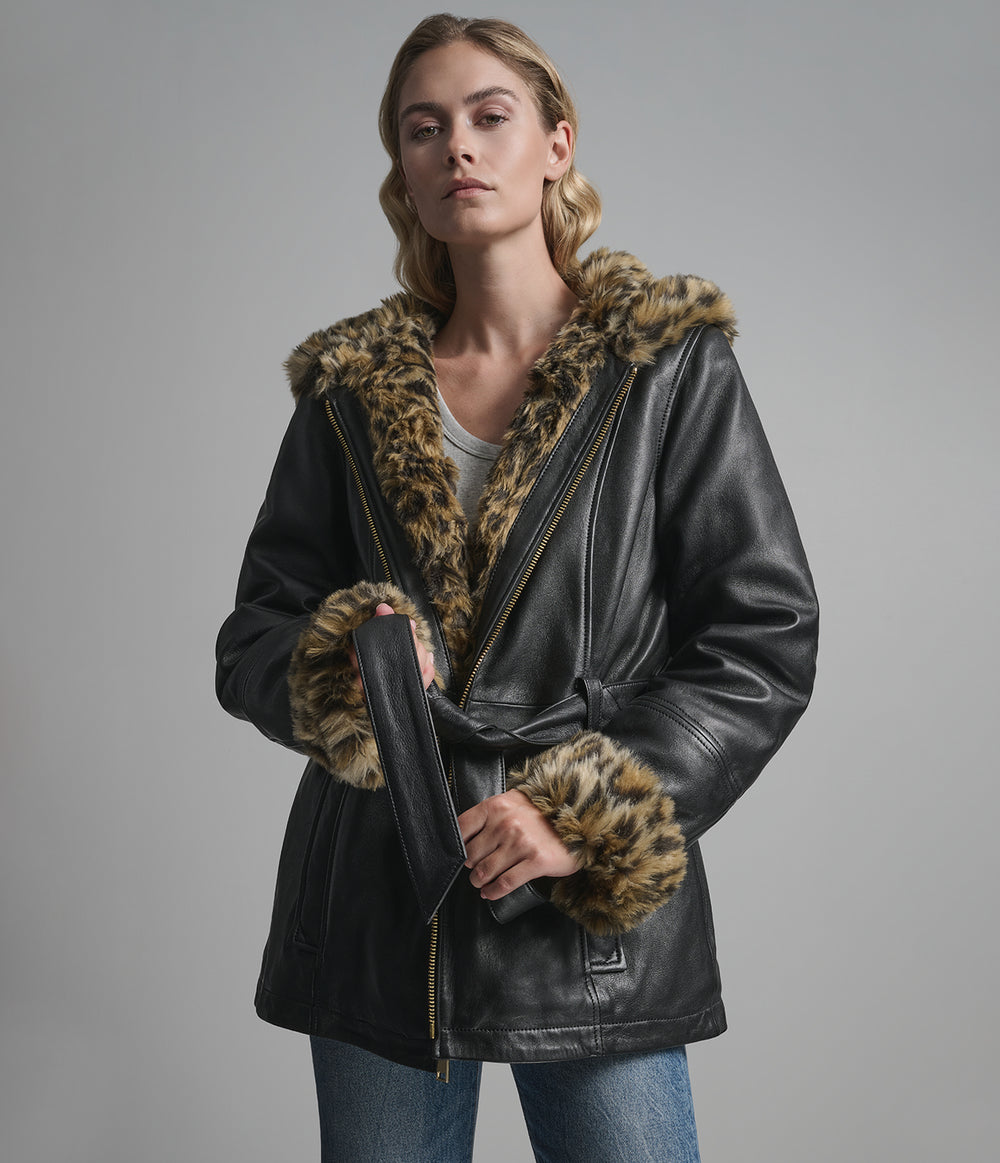 Jackets with Fur Detail | Wilsons Leather