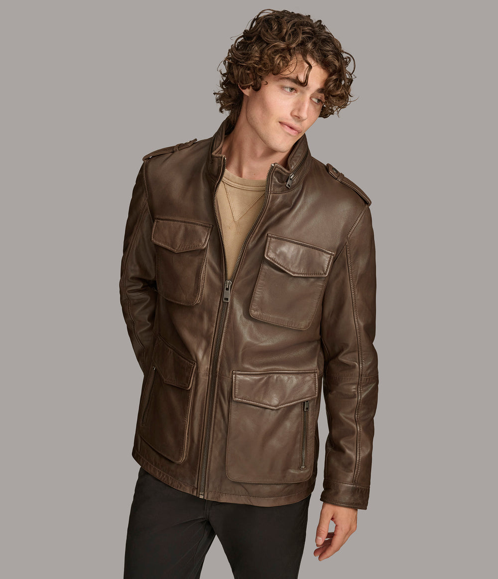 Cam Leather Field Jacket | Wilsons Leather