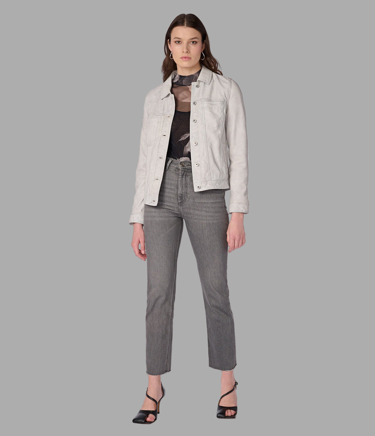 Addison Leather Denim Jacket | Wilsons Leather